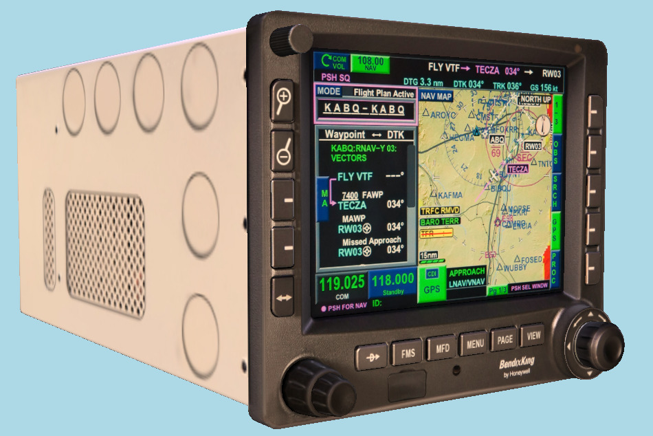 Radio Navigation Display 3D Model